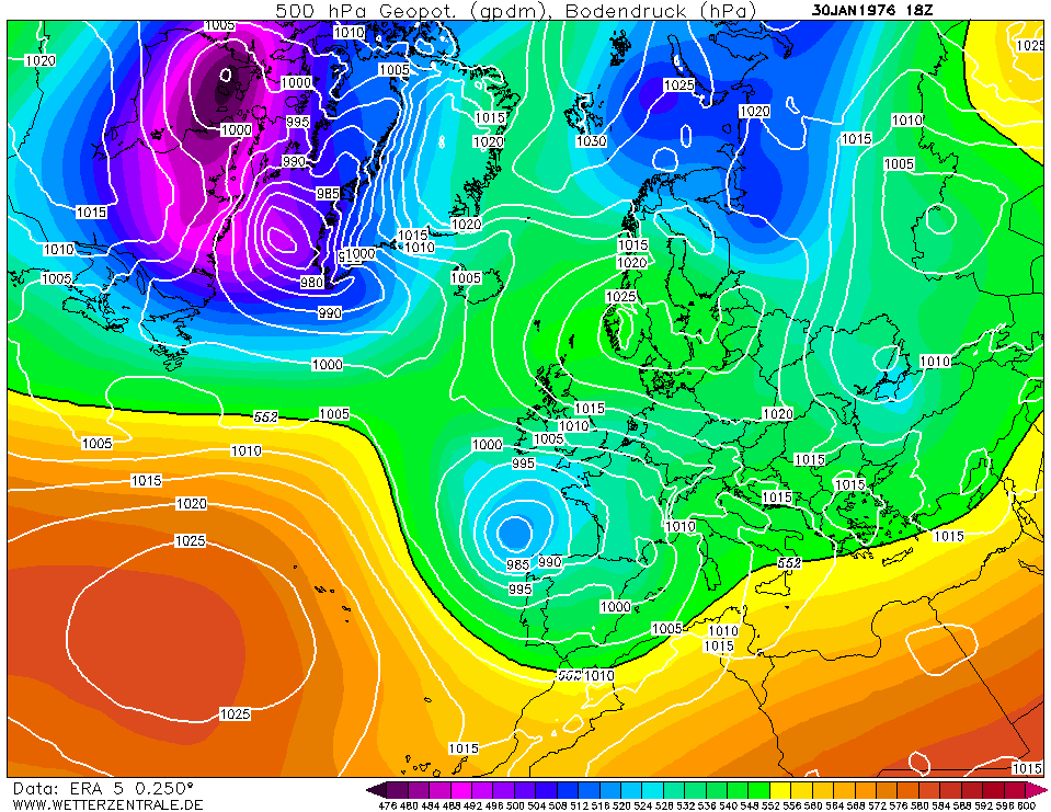 January 1976 - Historic Weather - Netweather Community Weather Forum