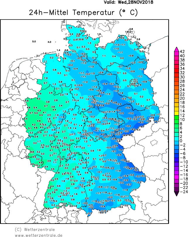 Wetterübersicht der DWD-Stationen vom letzten Monat.